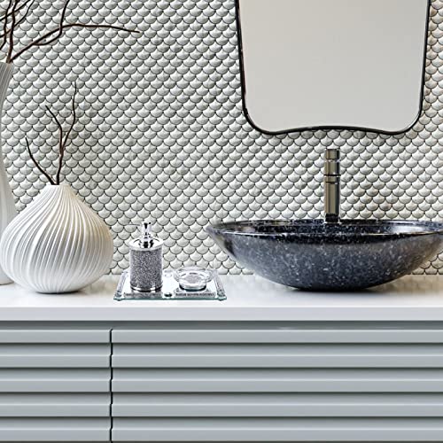 Crystal Glass Tray, Mirror Modern Dresser Cosmetic Tray with Broken Diamonds, 11.8" x 7.9" Rectangular Jewelry Trinket Perfume Tray for Bathroom Bedroom, Home Decor, Hotel Banquet, Party (Silver)