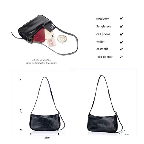 PLANET DECOR Retro Classic Clutch Shoulder Bags for Women Clutch Purses for women 90s Purse Style