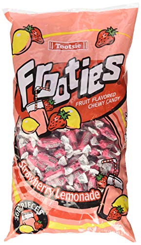 Strawberry Lemonade Frooties Tootsie Roll wrapped chewy candy 38.8 oz - PACK OF 2