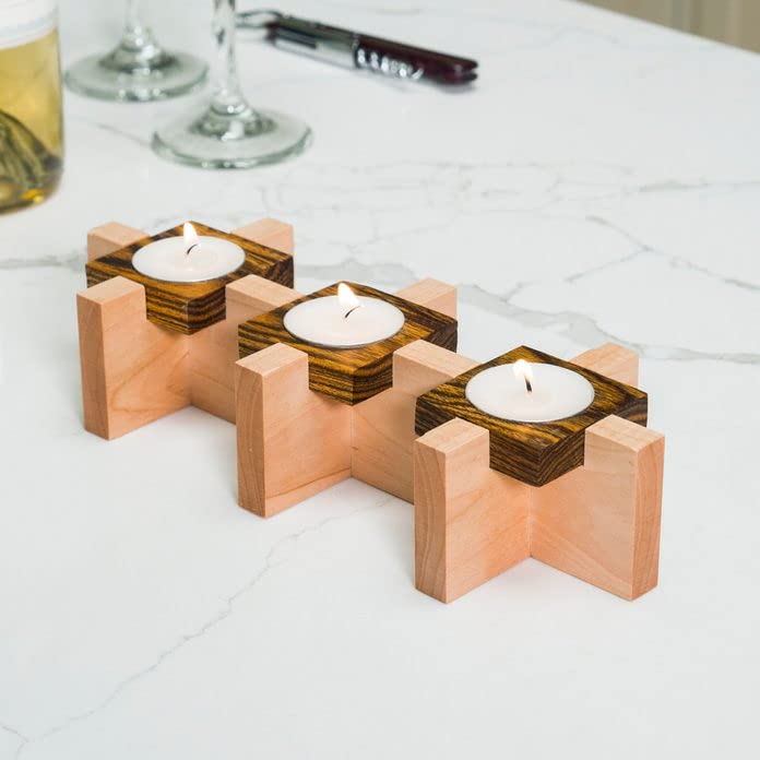 CandleNScent Colored Tea Light Candles | Unscented | White | Made in USA (Pack of 10)