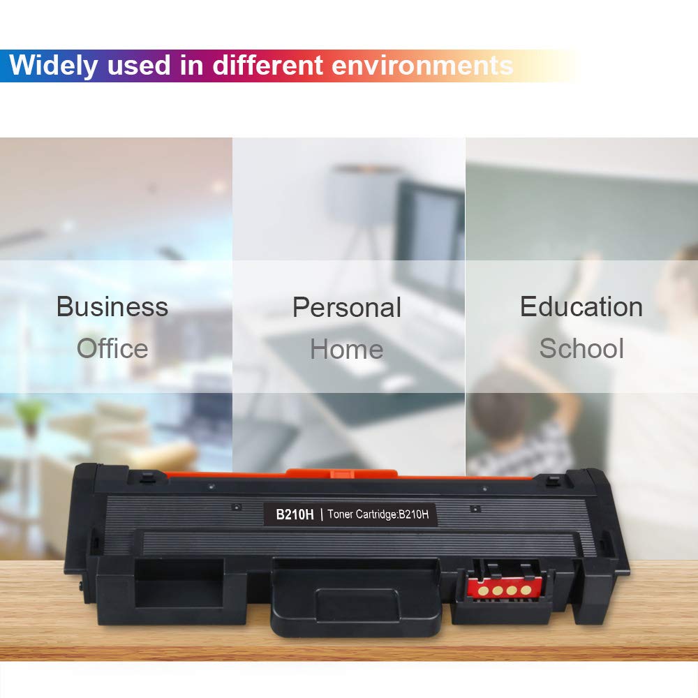 CHENPHON Compatible Toner Cartridge Replacement for Xerox B205 B210 B215 106R04347 106R04346 Toner, High Yield 3,000 Pages use for Xerox B210DNI B205NI B215DNI Printer, (Black 2-Pack)