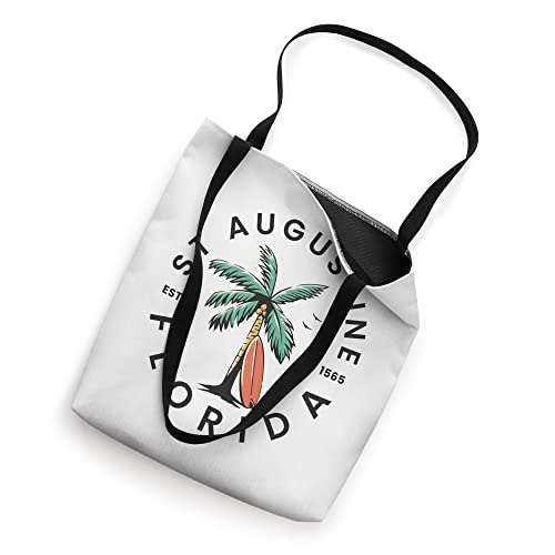 St Augustine Florida Beach Surf Summer Vacation Tote Bag