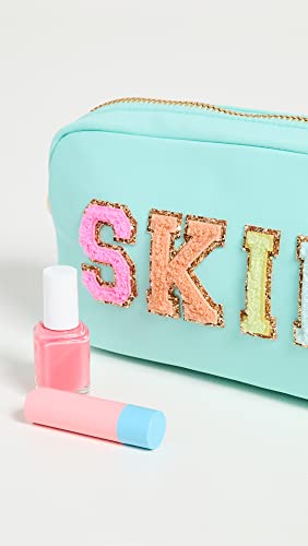 Stoney Clover Lane Women's Skin Small Pouch, Cotton Candy, Blue, Graphic, One Size