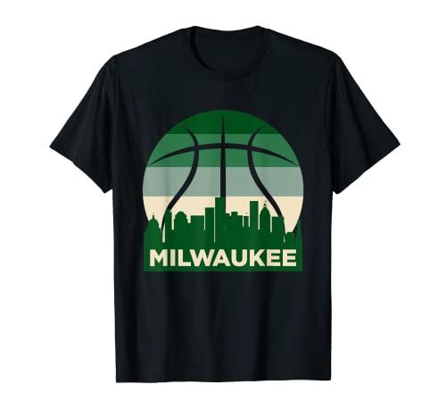 Milwaukee Basketball 2022 Shirt B-Ball City Retro Vintage T-Shirt