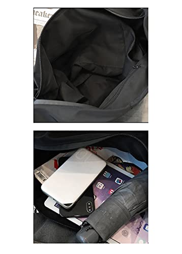 GAI Hobo Crossbody Bags For Women Hipster Hippie Bag Boho Sling Crossbody Bag Dumpling Bag Unisex (Black)
