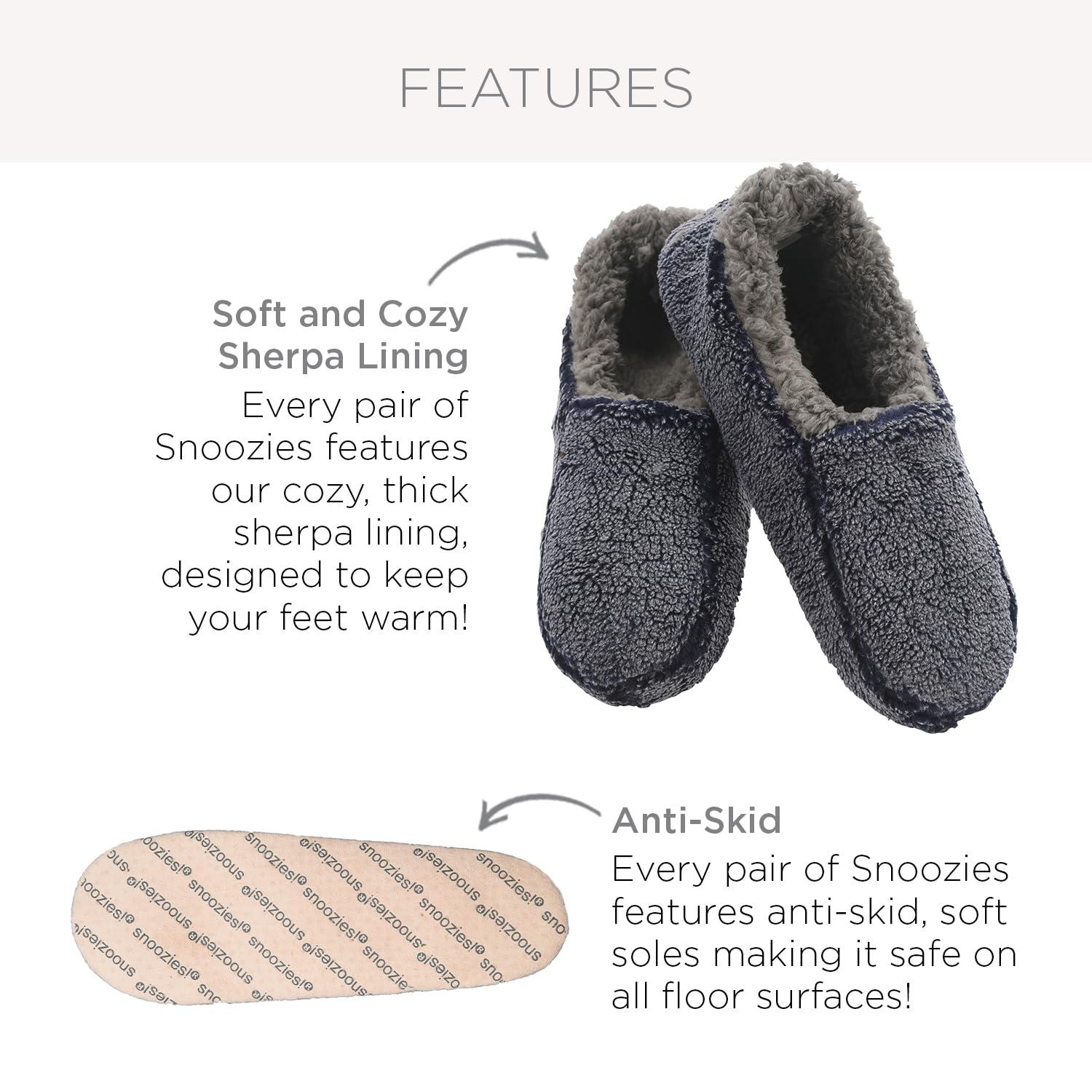 Snoozies Mens Pairables - Mens Slippers - House Slippers for Men - Doctors Are My Heros - Large