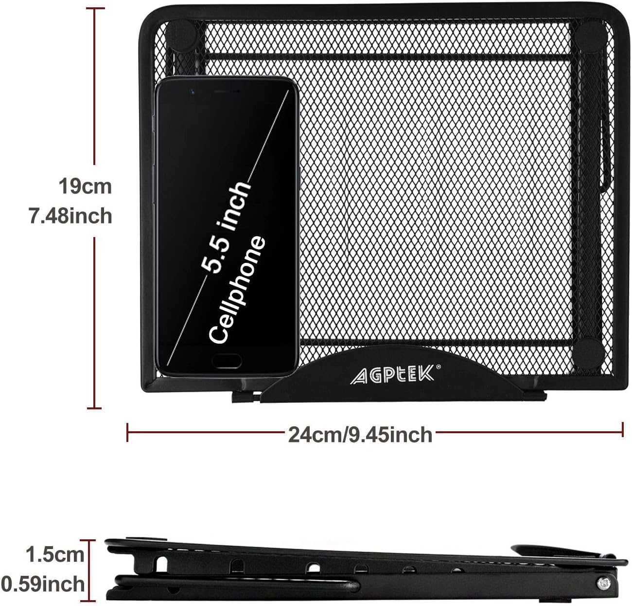 Light Box Pad Stand,Multifunction 7 Angle Points Skidding Prevented Tracing Holder for AGPtek/Huion Laptop LED Light Table A4 LB4 L4S and Most tracing Ligh Box pad