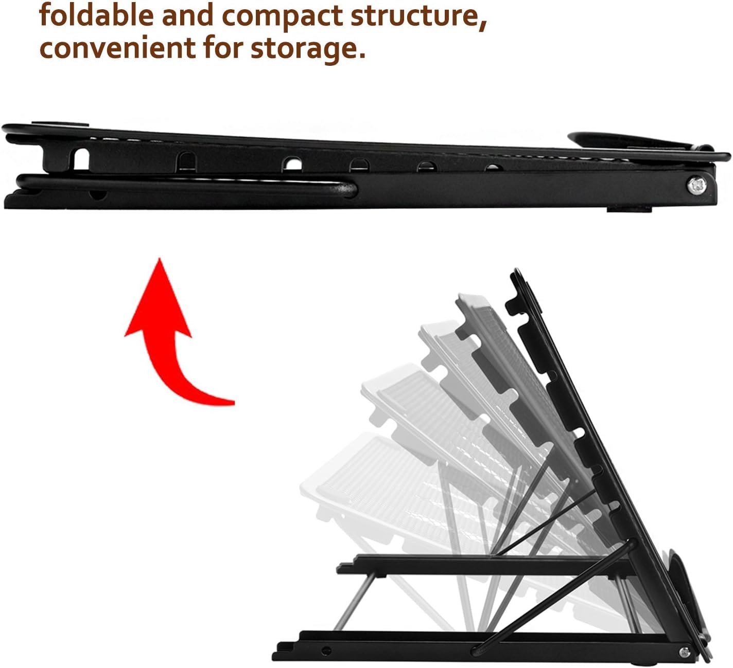 Light Box Pad Stand,Multifunction 7 Angle Points Skidding Prevented Tracing Holder for AGPtek/Huion Laptop LED Light Table A4 LB4 L4S and Most tracing Ligh Box pad