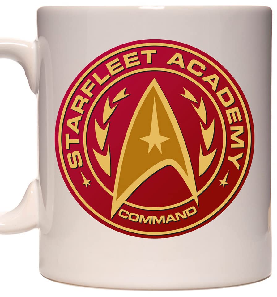 Seven Times Six Star Trek Starfleet Academy Command Ceramic Coffee Mug 11 Oz.