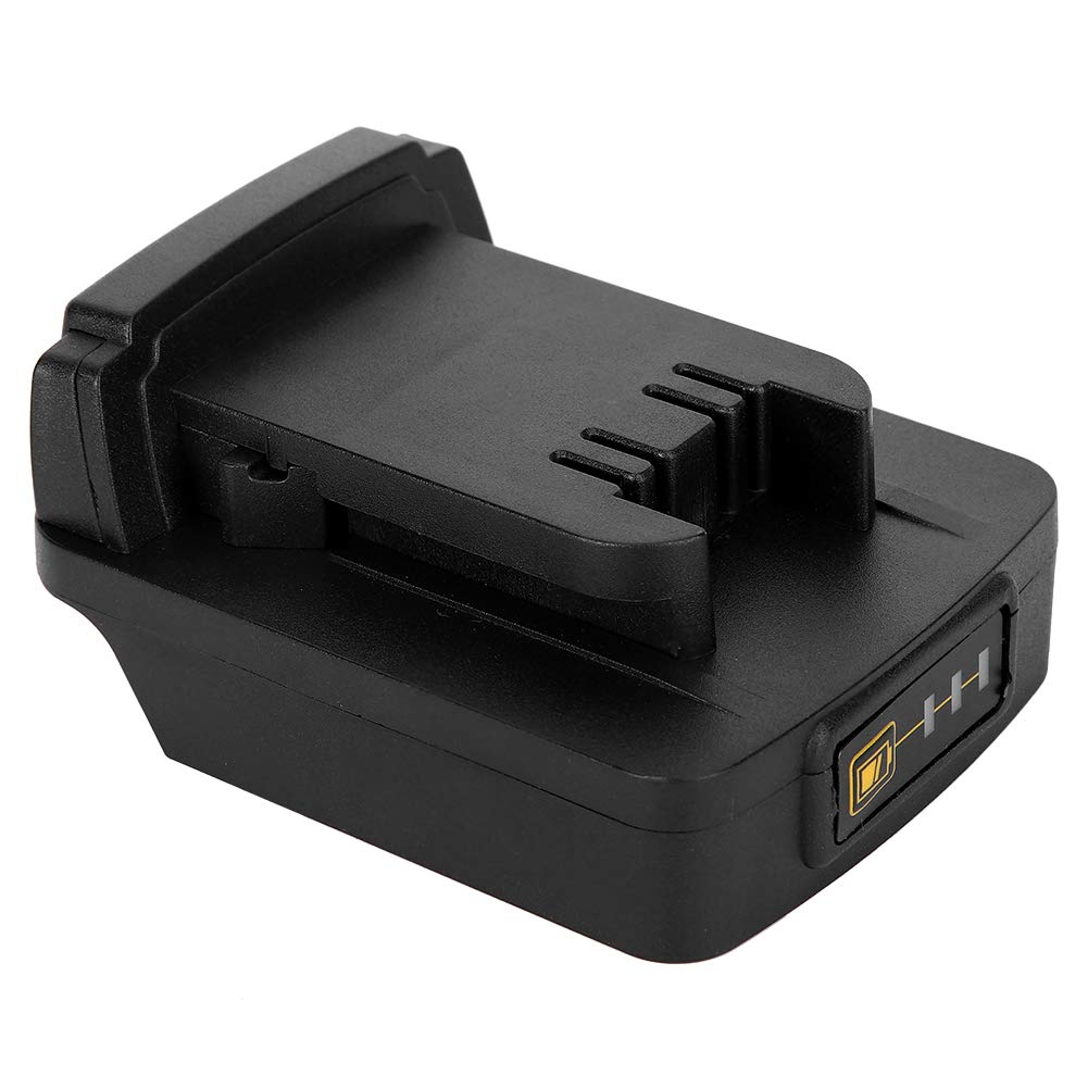 Fafeicy Battery Adapter, Electric Drill Accessory Built‑in PCBA for Makita 18V to for, with Exquisite Craftsmanship, Light and Practical, for Makita 18V Lithium Ion