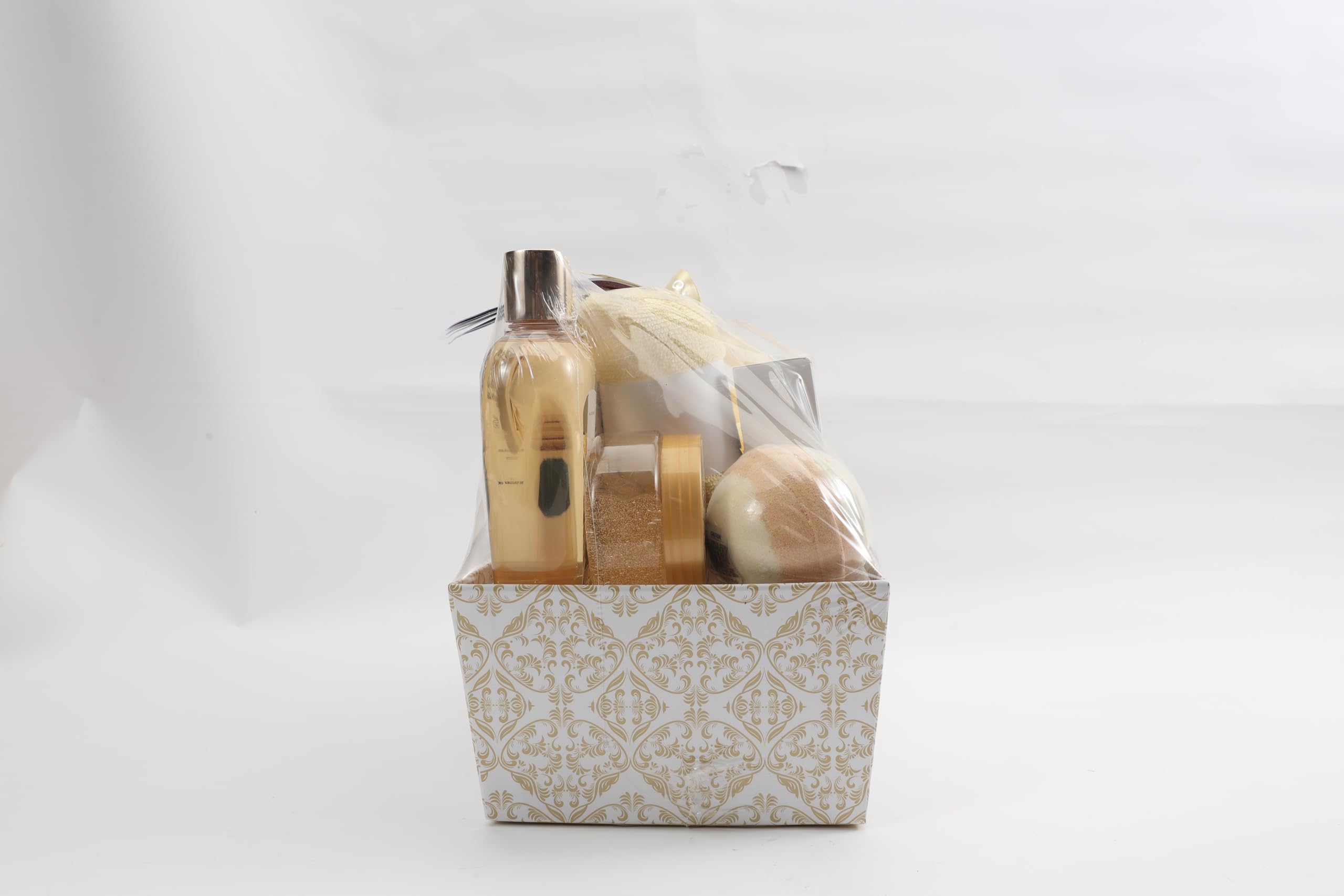 Spa Gift Basket for Women, Spa Luxetique Spa Gift Set for Women - Vanilla Scented Bath Set, 12 Pcs Relaxing Home Spa Kit with Essential Oil, Bath Salts, Body Scrub, Spa Kits for Women