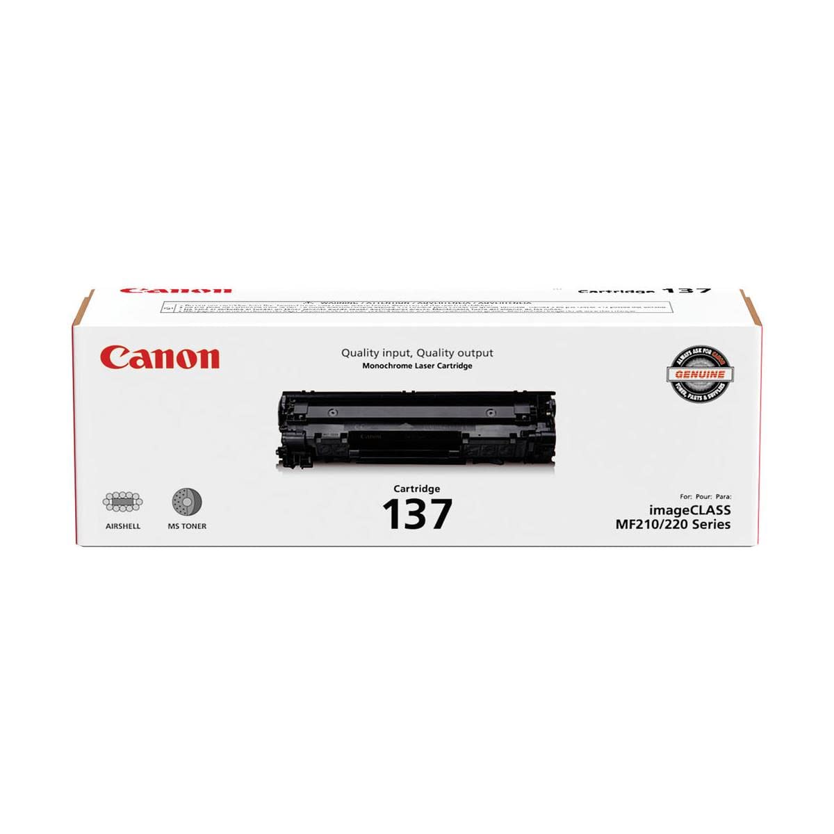 Canon 2X 137 Full Yield Cartridge for MF212w, MF216n, MF227dw, MF229dw Laser Printers