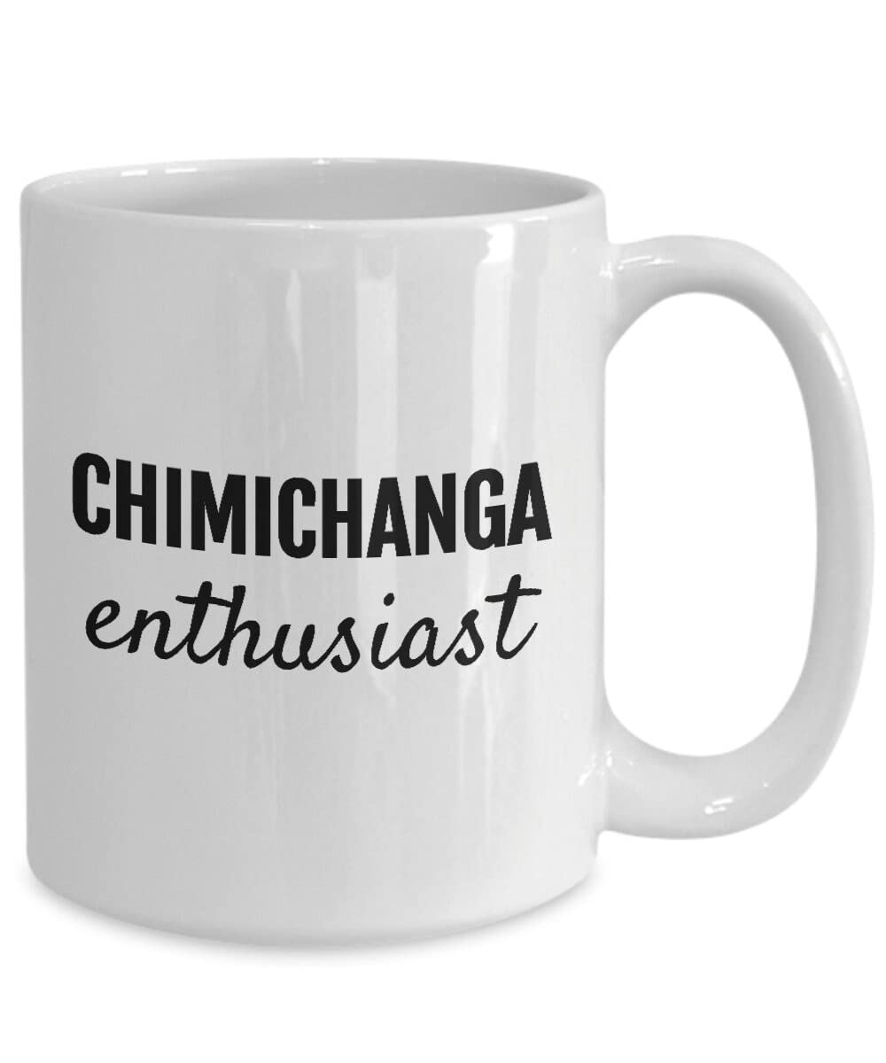 Chimichanga enthusiast fun foodie summertime statement mug