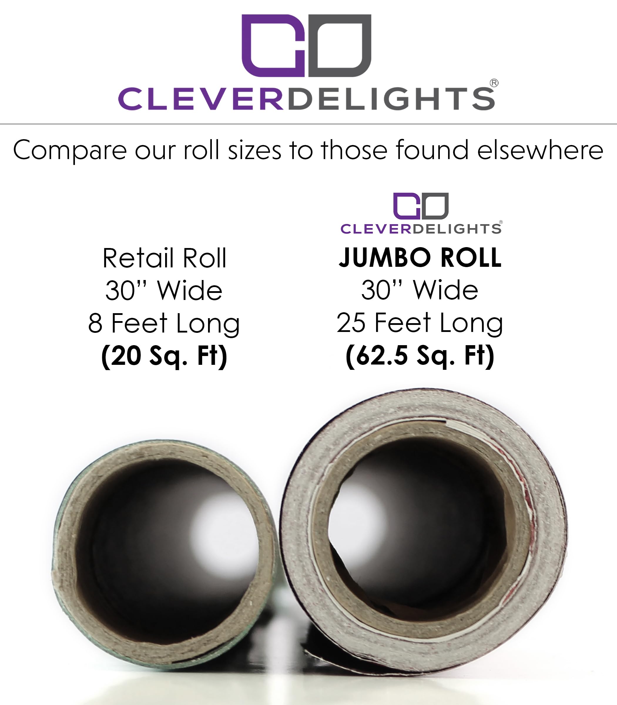 CleverDelights Metallic Gold Wrapping Paper - 30" x 300" JUMBO Roll - 62.5 Sq Ft - Shiny Premium Gift Wrap Paper
