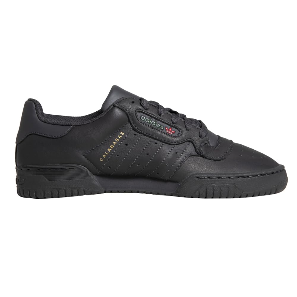 adidas Mens Yeezy Powerphase Lace Up Sneakers Shoes Casual - Black - Size 6 M