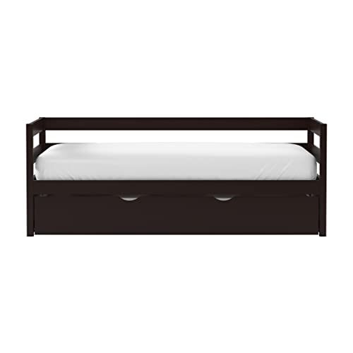 Hillsdale Furniture Caspian Daybed with Trundle, Chocolate
