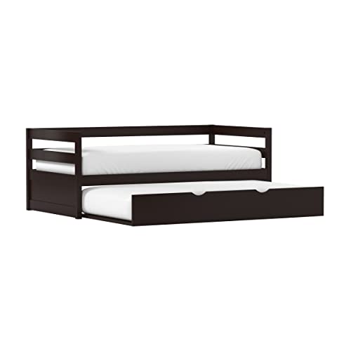 Hillsdale Furniture Caspian Daybed with Trundle, Chocolate
