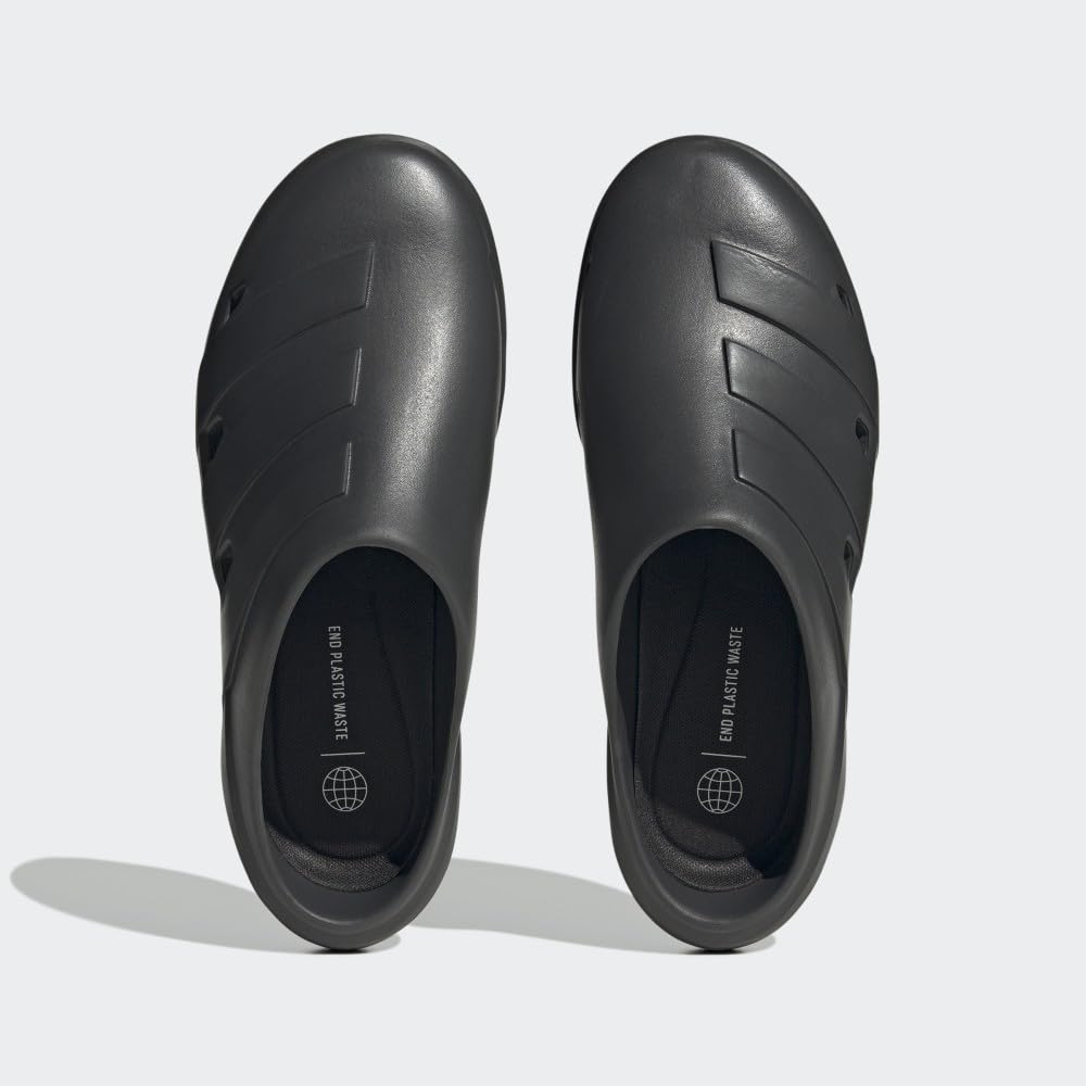 adidas unisex-adult Adicane Clogs Carbon/Carbon/Black 12