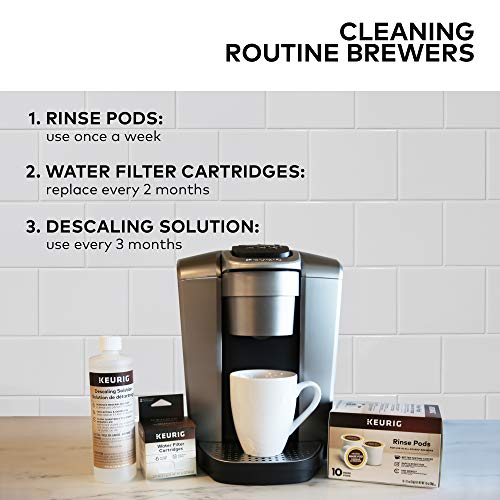 Keurig Rinse Pods, Reduces Flavor Carry Over, Compatible with Keurig Classic/1.0 & 2.0 K-Cup Pod Coffee Makers, 10 Count (Pack of 6)