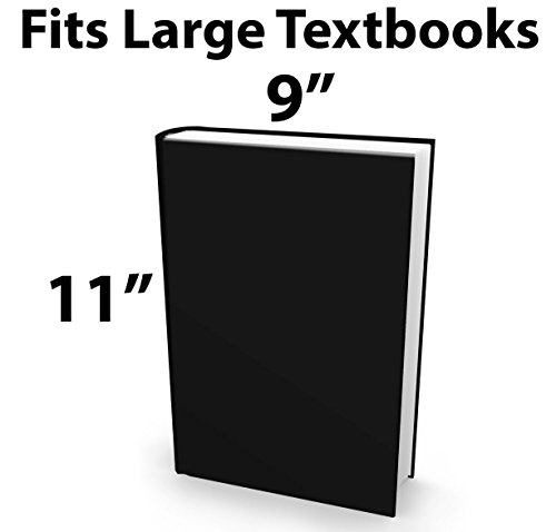 Book Sox Stretchable Book Cover Donuts Fits Most Hardcover Textbooks up to 9x11 Adhesive-Free Nylon Fabric School Book Protector. Easy to Put On Washable & Reusable Jacket