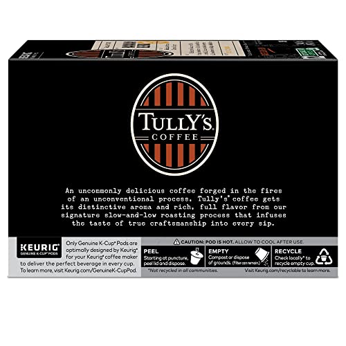 Tully's Coffee Hawaiian Blend Keurig Single-Serve K-Cup Pods, Medium Roast, 72 Count