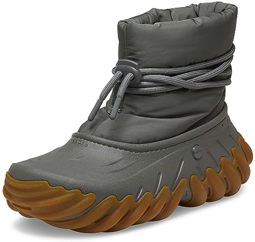Crocs Unisex Echo Boots Snow, Dusty Olive, Numeric_6 US Men