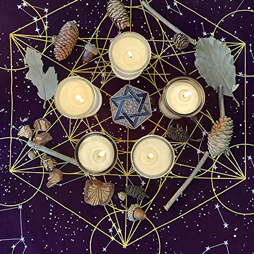 Lovracoon Pure Sage Smudge & Long Lasting Burning Jar Candle for House Energy Cleansing, Negative Energy Purification and Chakra Healing, Natural Soy Wax Jar Candle with Gift Box(White Sage,Large)