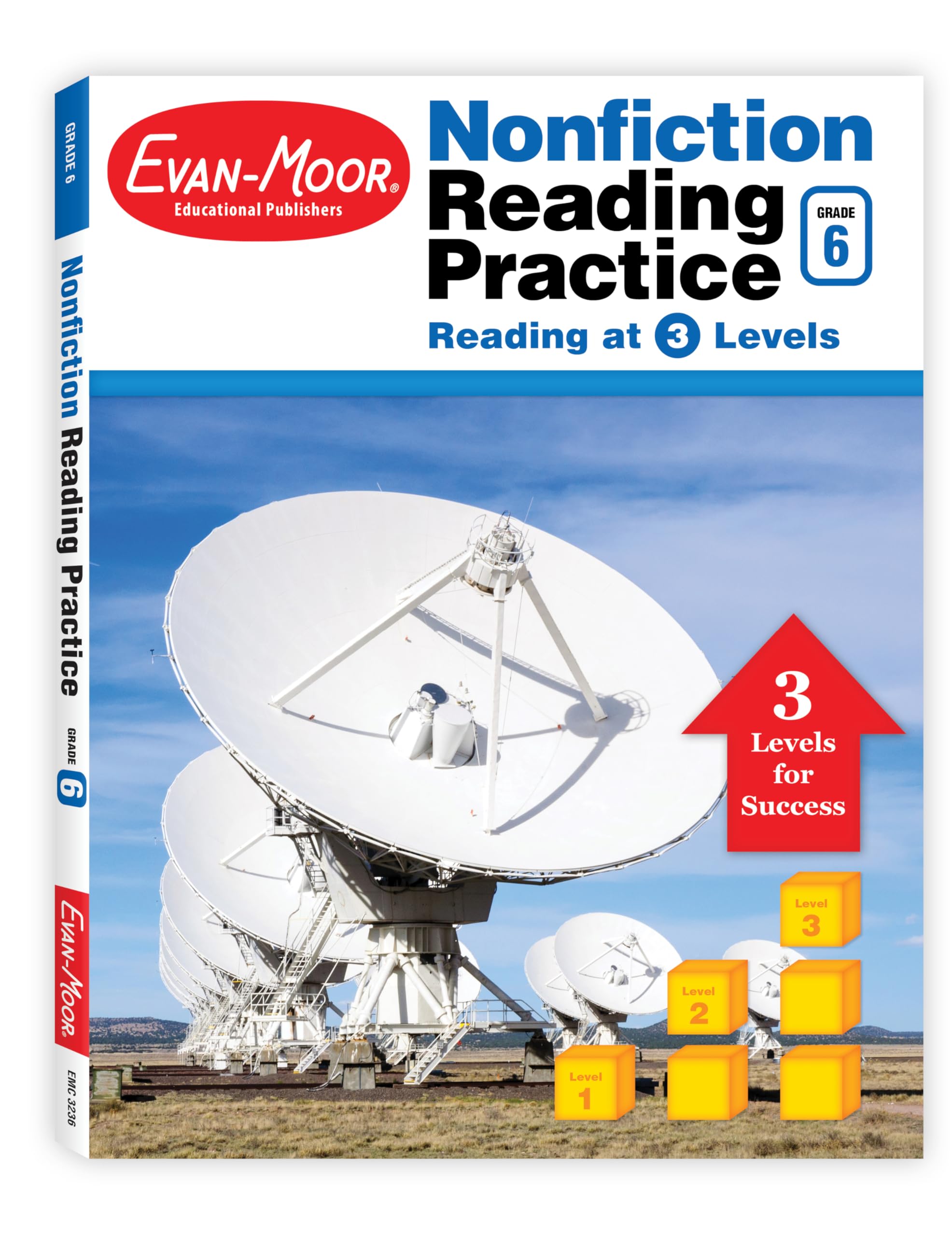 Evan-Moor Non-Fiction Reading Practice, Grade 6