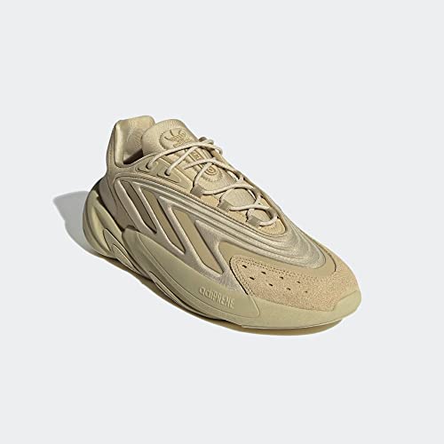 adidas Originals Men's Ozelia Sneaker, Savannah/Savannah/Savannah, 9.5