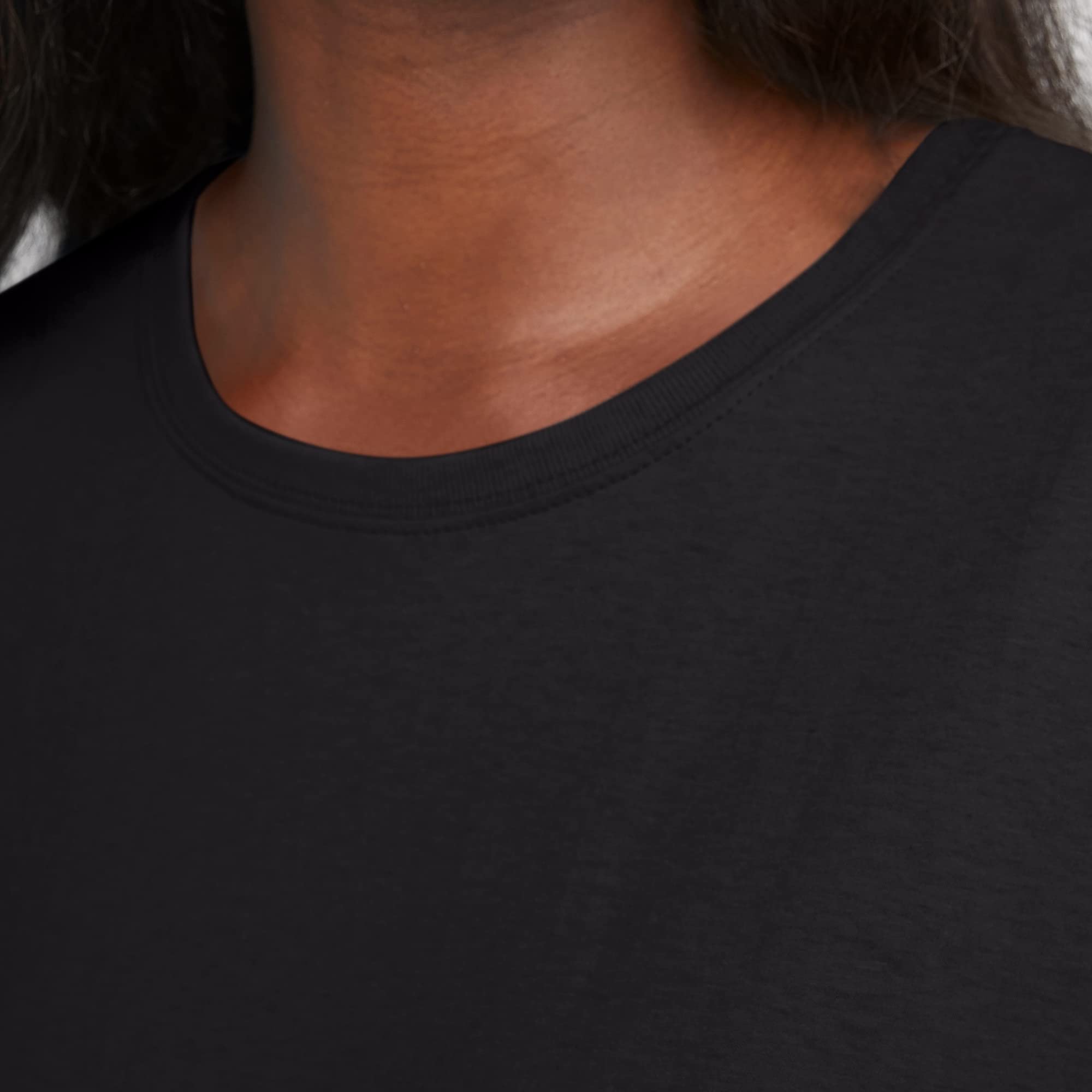 Hanes Women's Wear Around Nightshirt, Black, One Size