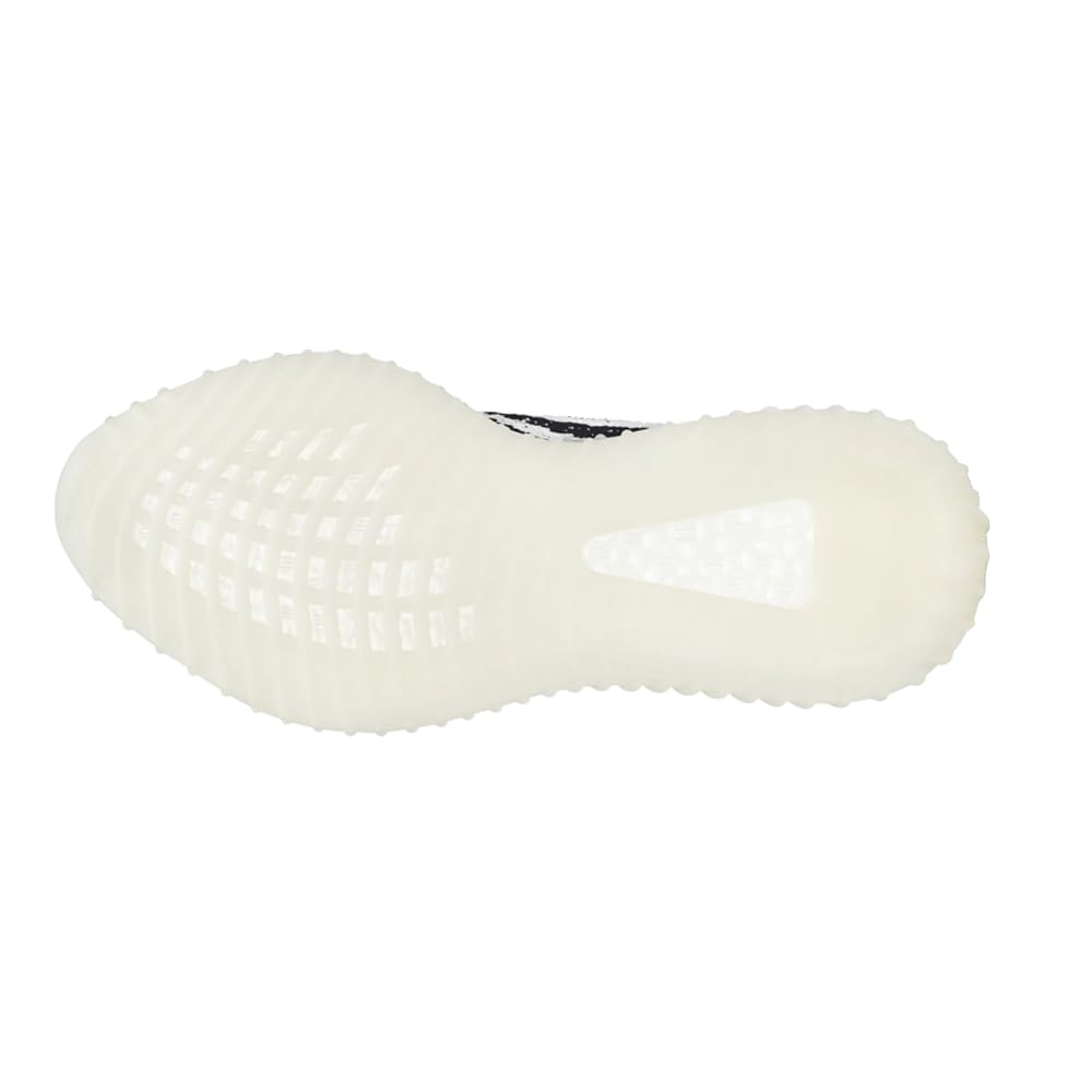adidas Mens Yeezy Boost 350 V2 Zebra White/Black-Red Fabric Size 8.5
