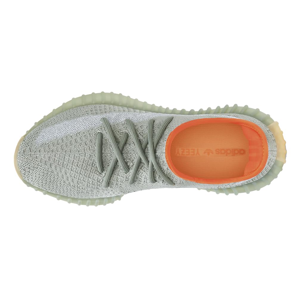 adidas Mens Yeezy Boost 350 V2 Lace Up Sneakers Shoes Casual - Grey - Size 4.5 M