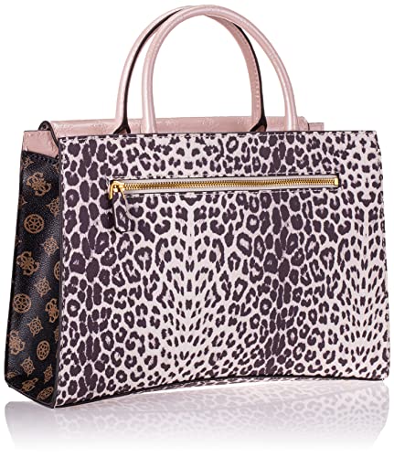GUESS Zira High Society Satchel, Leopard Multi