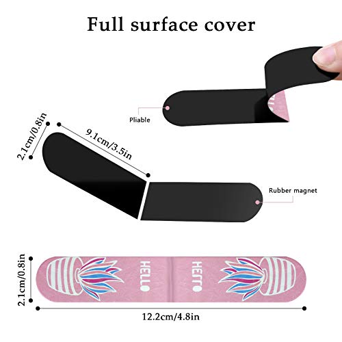 Mingting 36 Pcs Magnetic Bookmarks, Cute Assorted Magnet Page Markers Bookmark Page Clips for Women Men Office Classroom Teacher Student Kids Reading Stationery Supply (Plant + Animal)