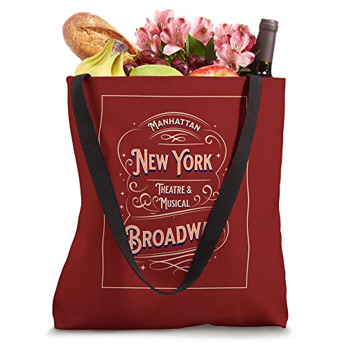 New York City Broadway NYC musical theater tourist city Tote Bag