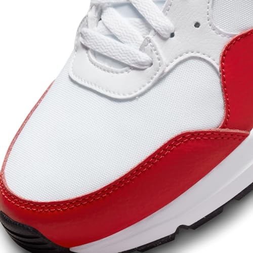 Nike Men's Low-Top Sneakers, White Wolf Grey University Red Black, 11