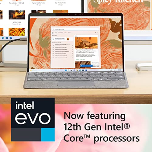 Microsoft Surface Pro 9 (2022), 13" 2-in-1 Tablet & Laptop, Thin & Lightweight, Intel 12th Gen i7 Fast Processor for Multi-Tasking, 32GB Ram, 1TB Storage with Windows 11, Platinum