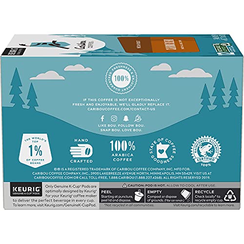 Caribou Coffee Caribou Blend Keurig K-Cups Coffee, 12 Count