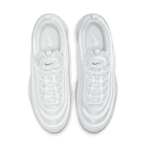Nike Men's Air Max 97 Shoes, Multicolour White Reflective Silver Wolf Grey 105, 12
