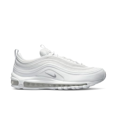 Nike Men's Air Max 97 Shoes, Multicolour White Reflective Silver Wolf Grey 105, 12