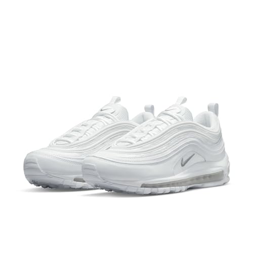 Nike Men's Air Max 97 Shoes, Multicolour White Reflective Silver Wolf Grey 105, 12