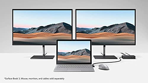 Microsoft Surface Dock 2 - for Notebook/Desktop PC/Smartphone/Monitor/Keyboard/Mouse - 199 W - 6 x USB Ports - Network (RJ-45) - Wired