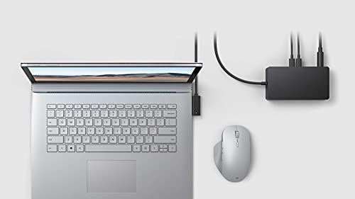 Microsoft Surface Dock 2 - for Notebook/Desktop PC/Smartphone/Monitor/Keyboard/Mouse - 199 W - 6 x USB Ports - Network (RJ-45) - Wired