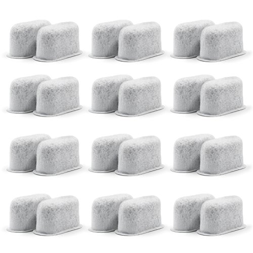 Charcoal Water Filters Replacements Fits Keurig 2.0 Models by Possiave, Pack of 24