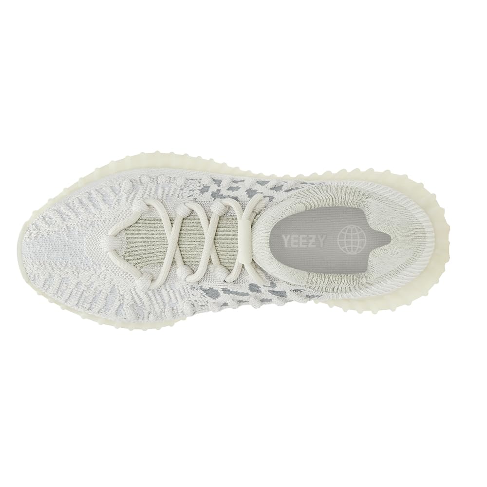 adidas Mens Yeezy 350 V2 Cmpct Lace Up Sneakers Shoes Casual - Beige - Size 7.5 M