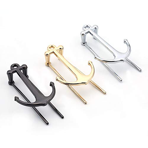Creative Anchor Bookmark Metal Bookmark Page Holder Book Holder for Reading Hands Free (Golden)