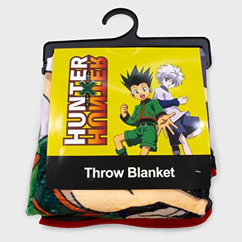 Hunter x Hunter Gon Freecss & Killua Throw Blanket 45" x 60" Official Hunter X Hunter Merch Super Soft Anime Throw Blanket