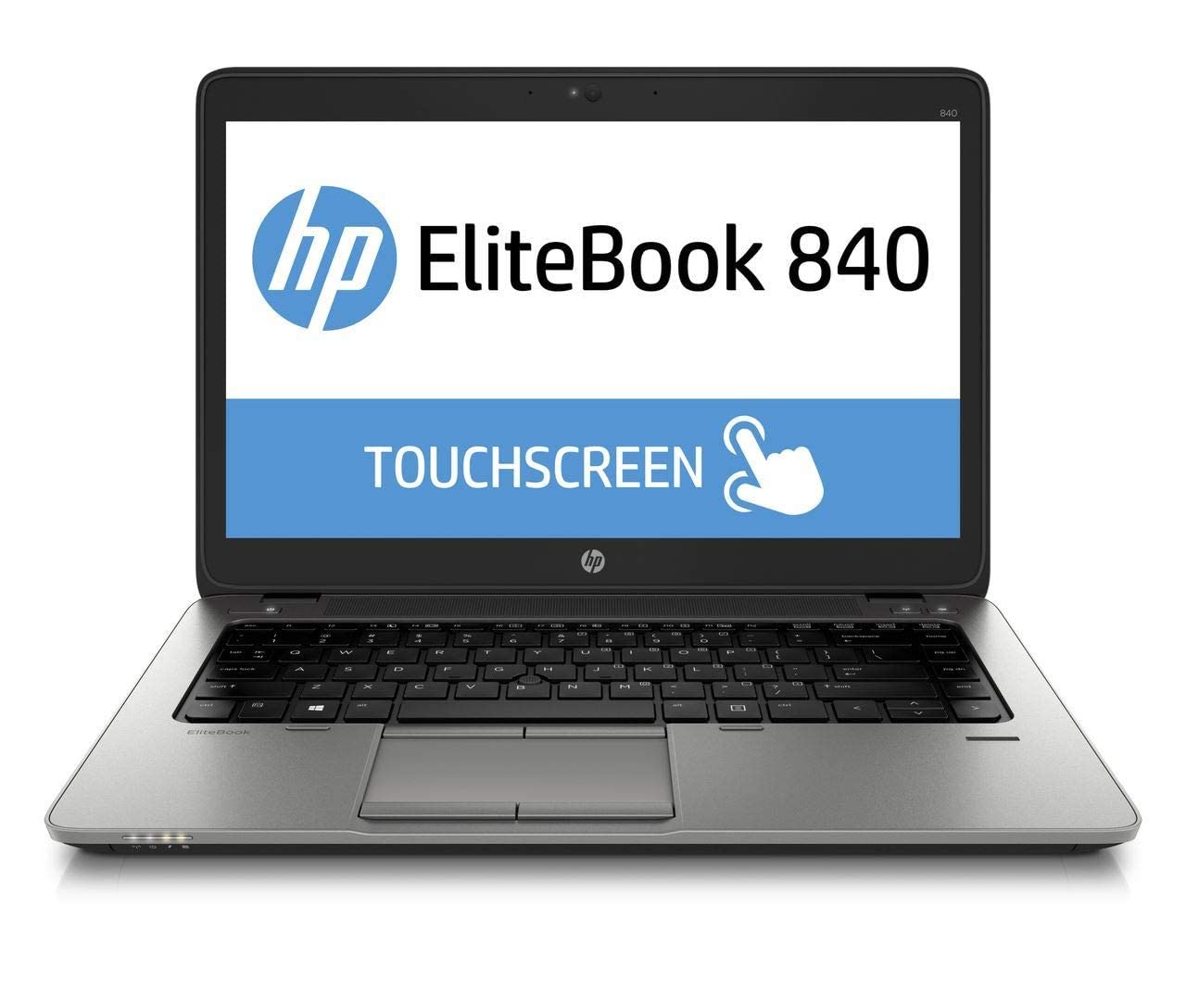 HP EliteBook 840 G4 14 inches Full HD Laptop, Touch Screen, Core i7-7600U 2.8GHz up to 3.9GHz, 16GB RAM, 512GB Solid State Drive, Windows 10 Pro 64Bit, CAM (Renewed)