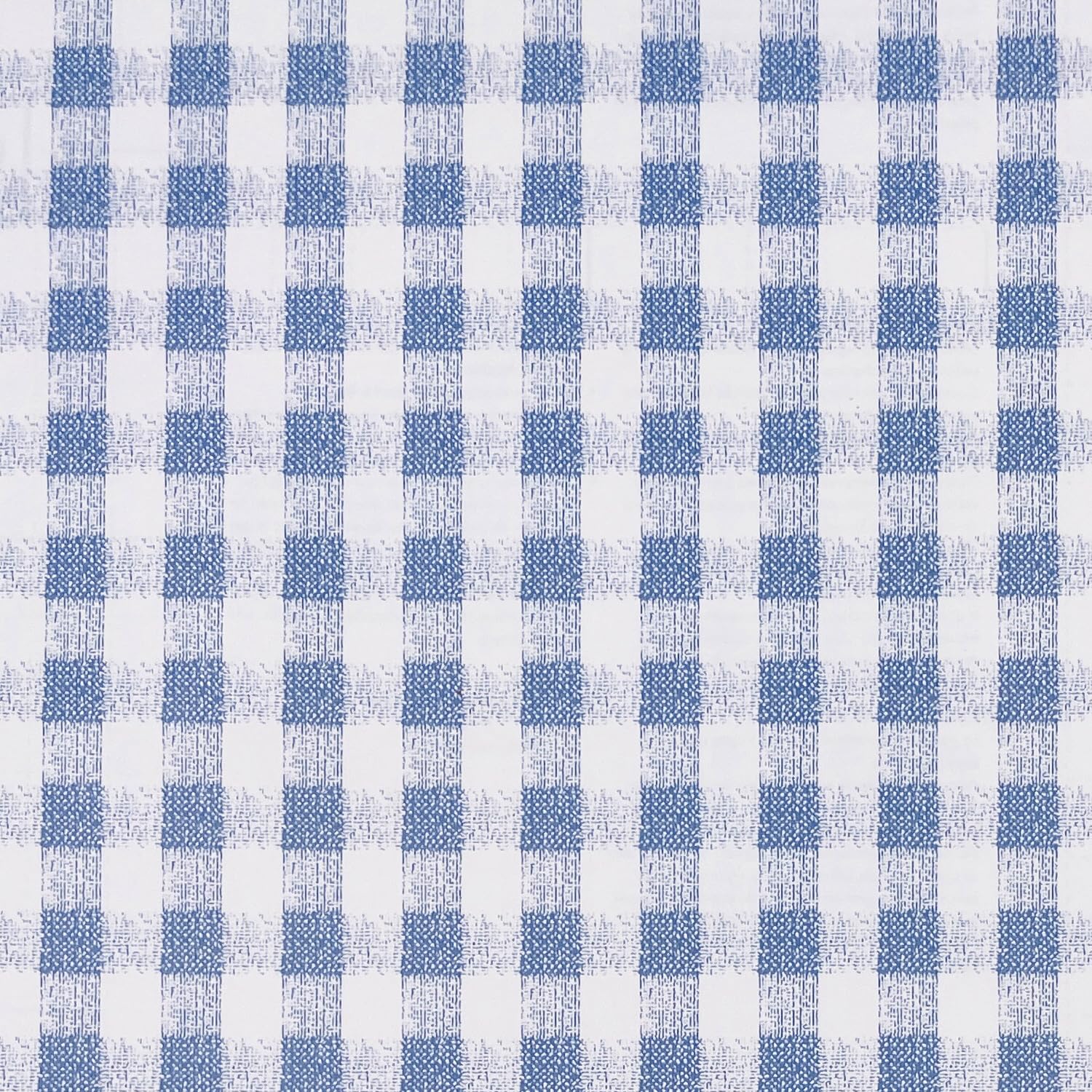 LoveFaye Mediterranean Style Furniture Paper Blue-White Gingham Countertop Door Sticker Shelf Liner 17.7inch by 9.8 Feet