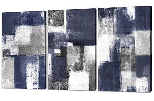 Abstract Art 3-panel Canvas Wall Art for Living Room Bedroom Decor Canvas Prints Painting Abstract Wall Decor on Office Decor Bathroom Decor Kitchen Home Decor Poster Artwork Wall 12x16inch Ready to Hang